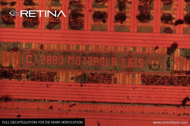RETINA® - DIE mark counterfeit verification on silicon wafer after ...